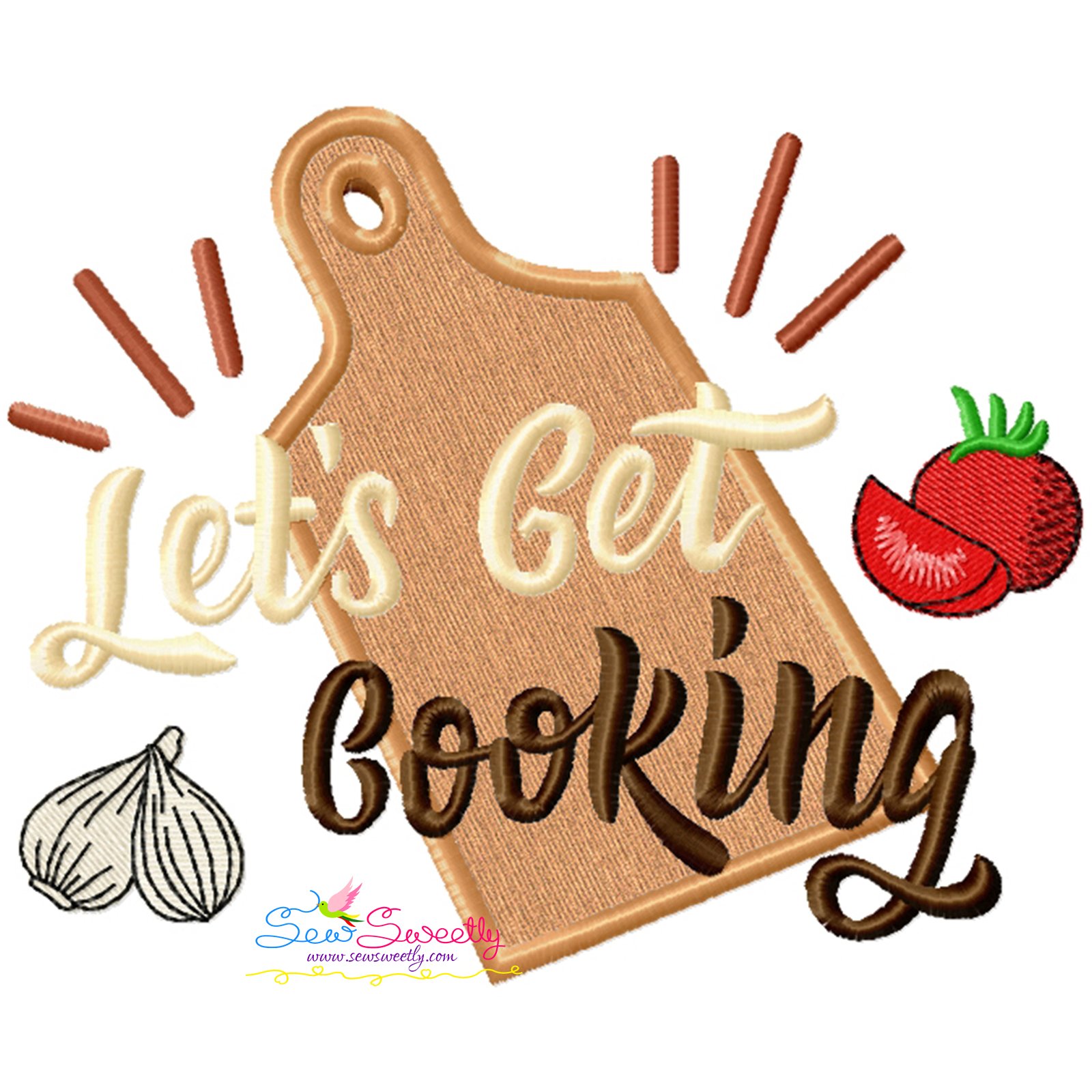 Cooking Applique Designs