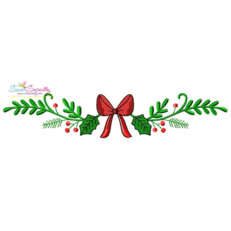 Christmas Borders Embroidery Design Pattern Bundle