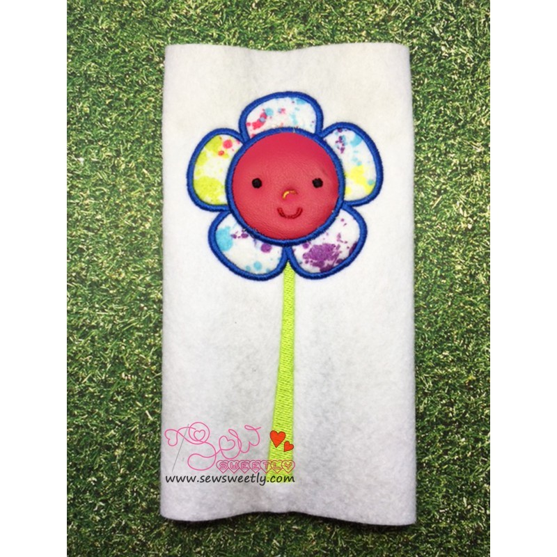 Wonderland Flower Applique Design Pattern