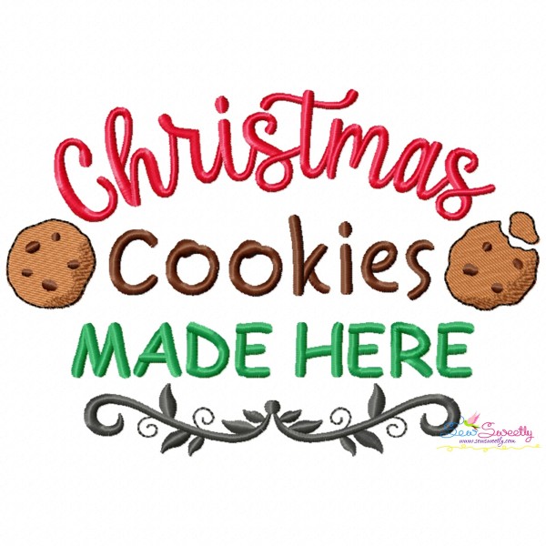 Christmas Baking Embroidery Design Bundle
