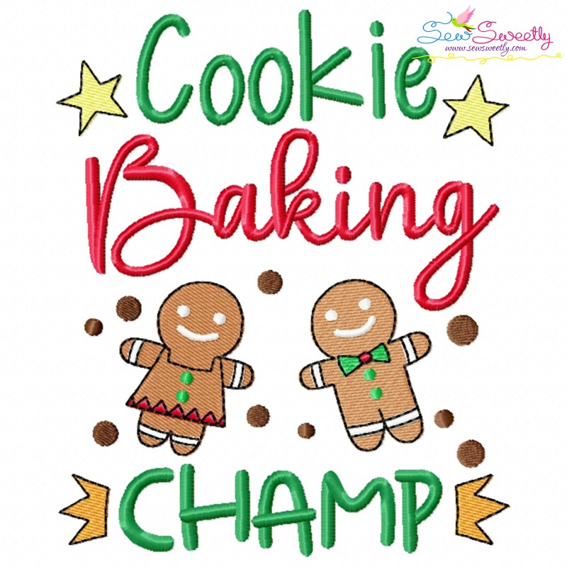 Christmas Baking Embroidery Design Bundle