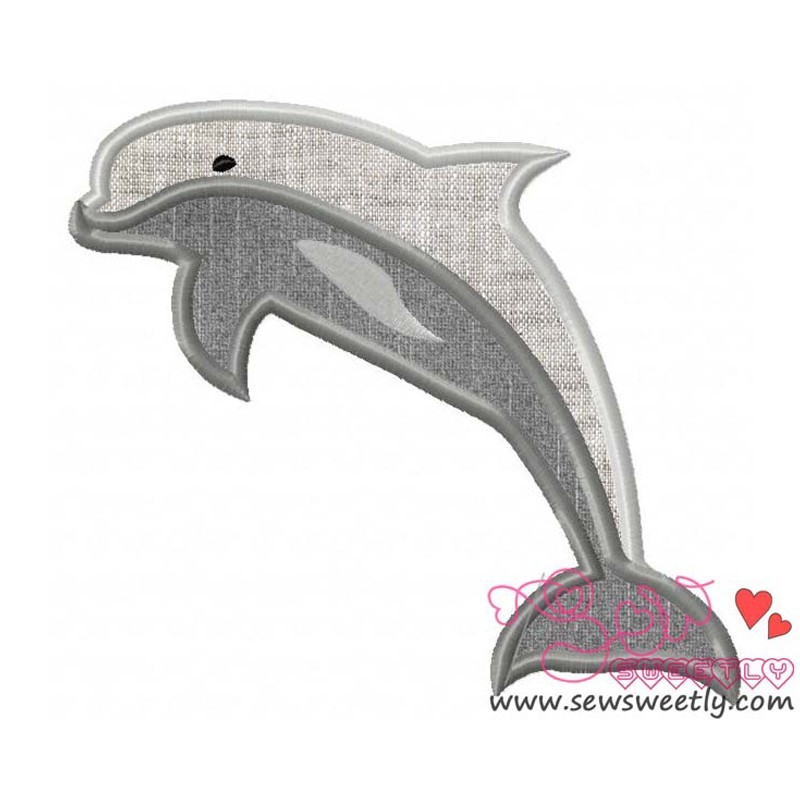 Dolphin Applique Design Pattern